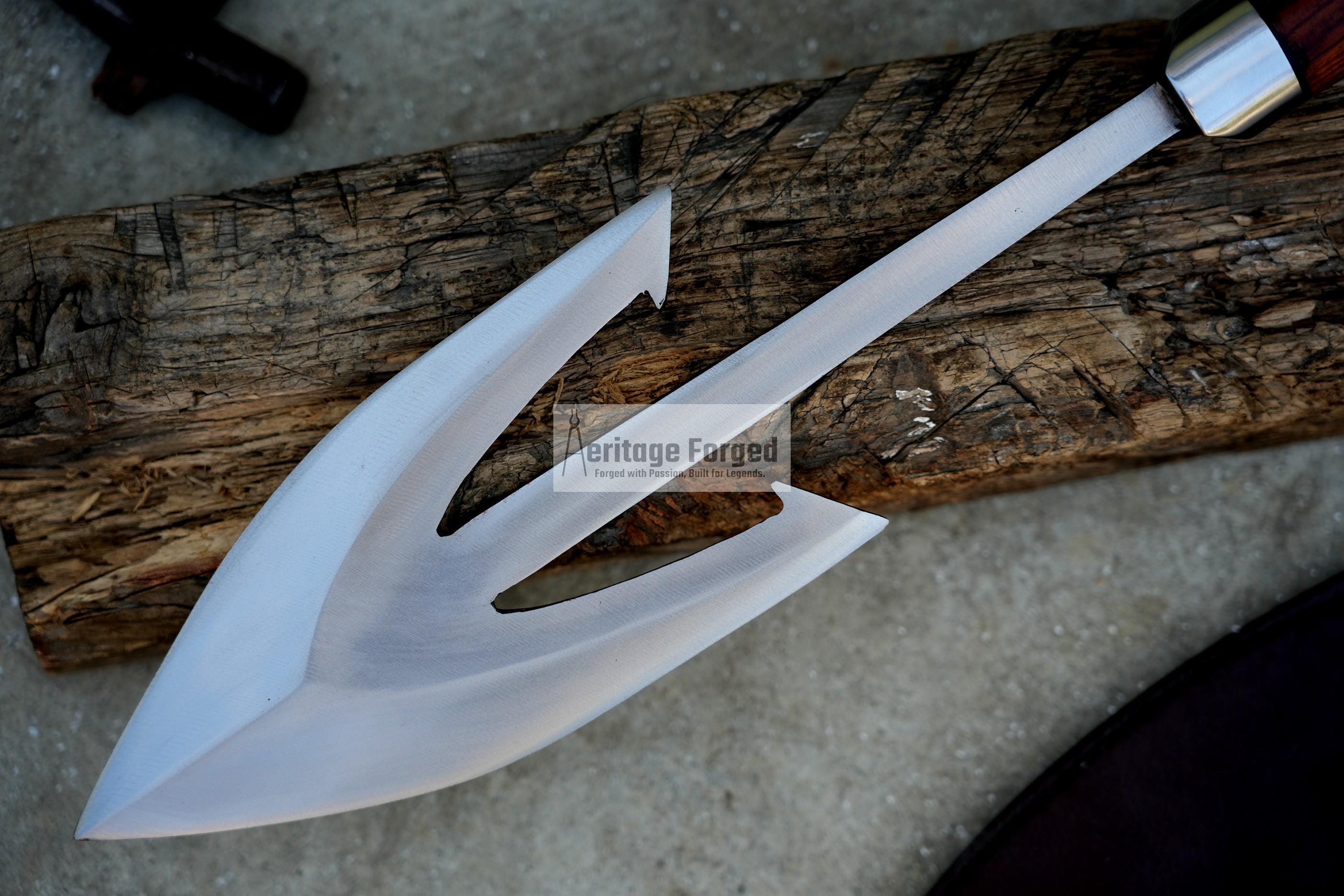 FORGED ANCHOR / Hand Forged Spear /9 Inches Long Blade Harpoon ...