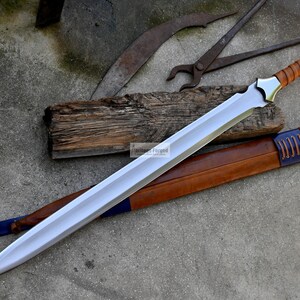 SPIT Sword/handmade Sword Sword /24 Inches Long Blade Machete/ Full ...