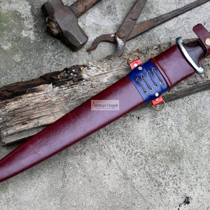 SWISS DEGEN SWORD /17 Inches Long Blade Hand Forged Sword/leaf Spring ...