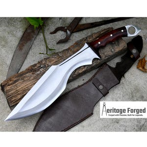 CHOPPER MACHETE / Large Jungle Machete/ 15 Inches Long Blade Heavy ...