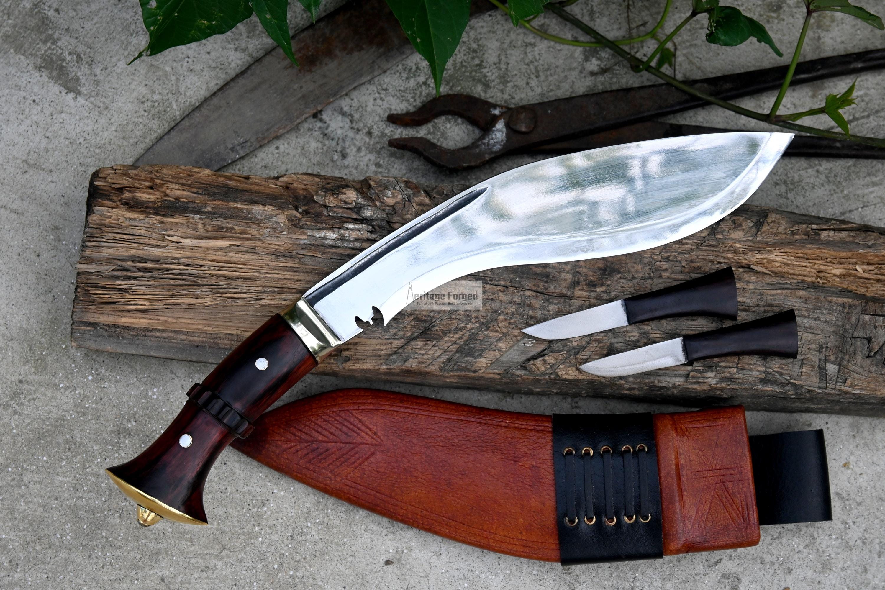 TRADITIONAL KHUKURI / Kukri Machete/ 10 Inches Long Blade Real Working ...