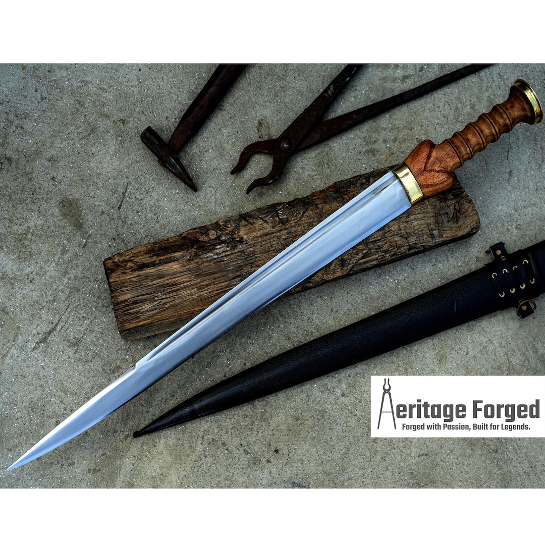 SCOTTISH DIRK/21 Inches Long Blade Hand Forged Dirk Sword /leaf Spring ...