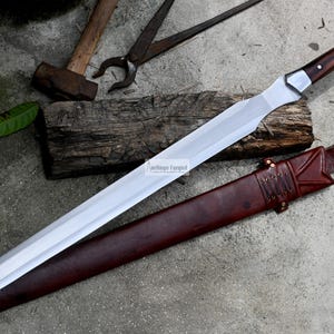 TANTO MACHETE / Large Jungle Machete/23 Inches Long Blade Heavy Duties ...
