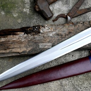 SWISS DEGEN SWORD /17 Inches Long Blade Hand Forged Sword/leaf Spring ...