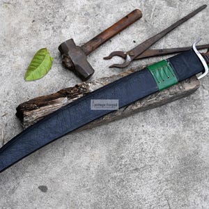 SCIMITAR SWORD/24 Inches Long Blade Hand Forged Sword/leaf Spring of ...