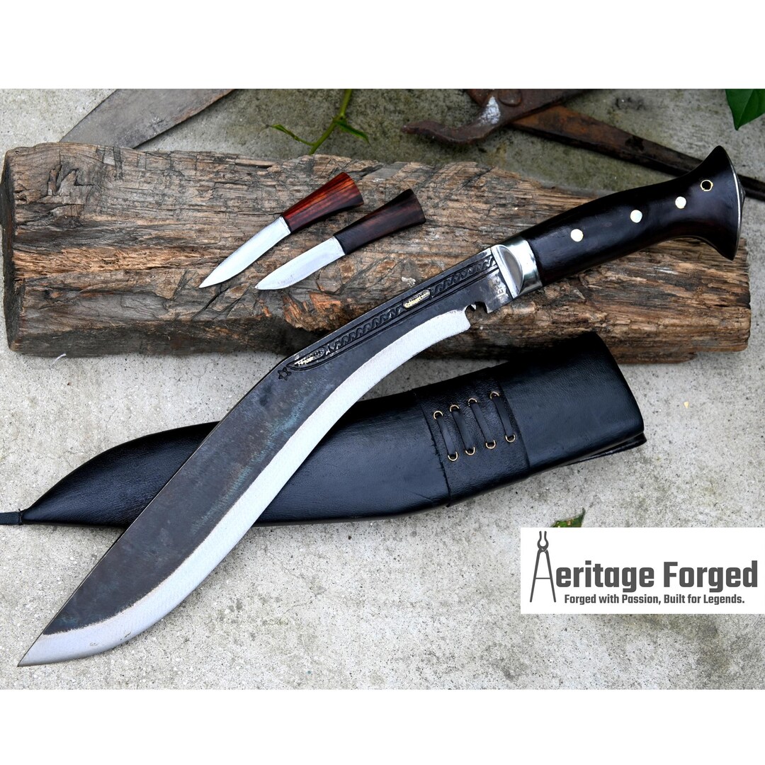 LARGE FARMER KHUKURI / Large Kukri Machete/ 15 Inches Long Blade Heavy ...