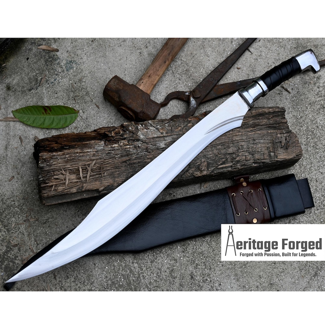 SCIMITAR SWORD/18 Inches Long Blade Hand Forged Sword/leaf Spring of ...