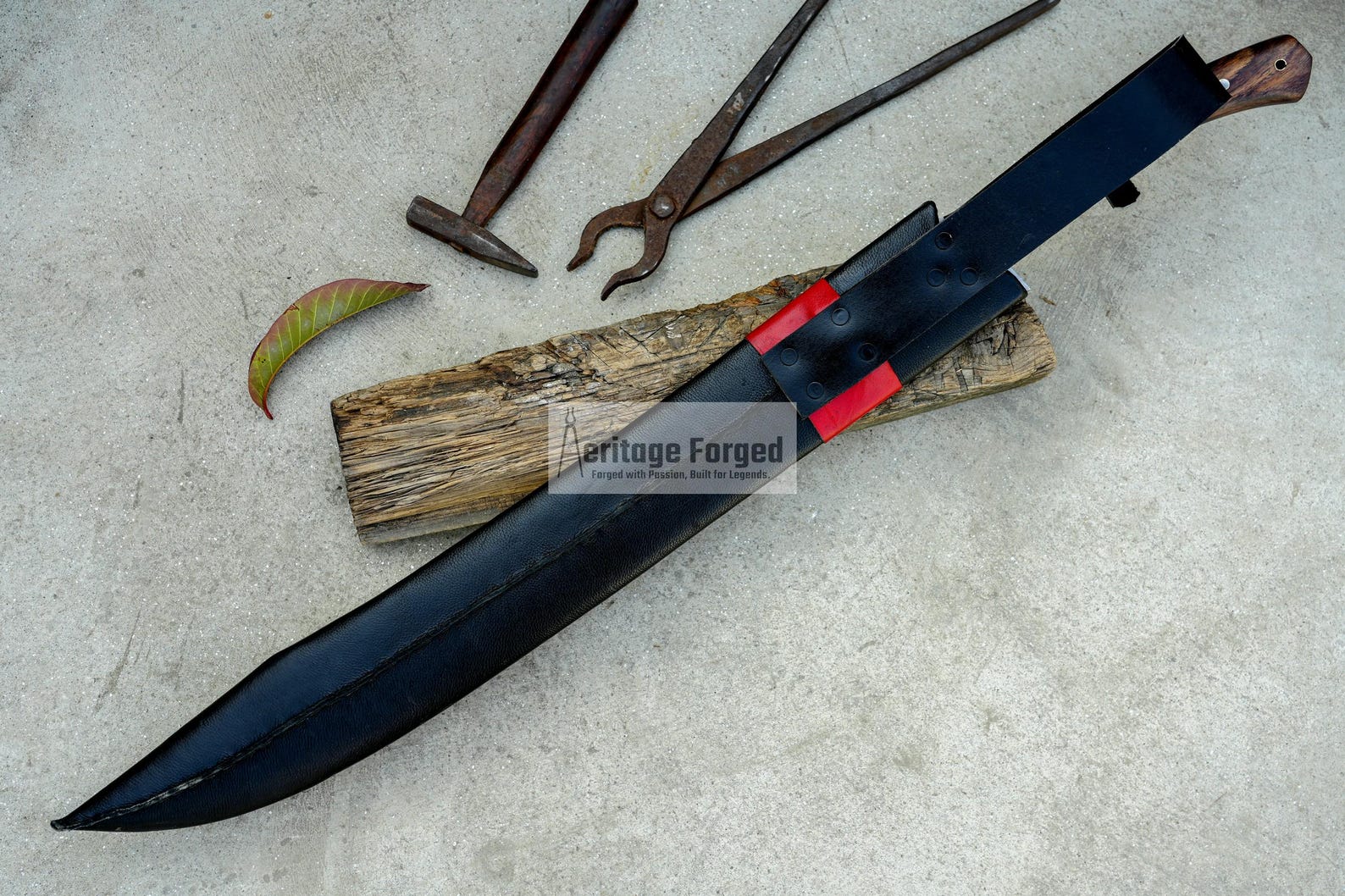 DAO MACHETE / Large Jungle Machete/24 Inches Long Blade Heavy Duties ...