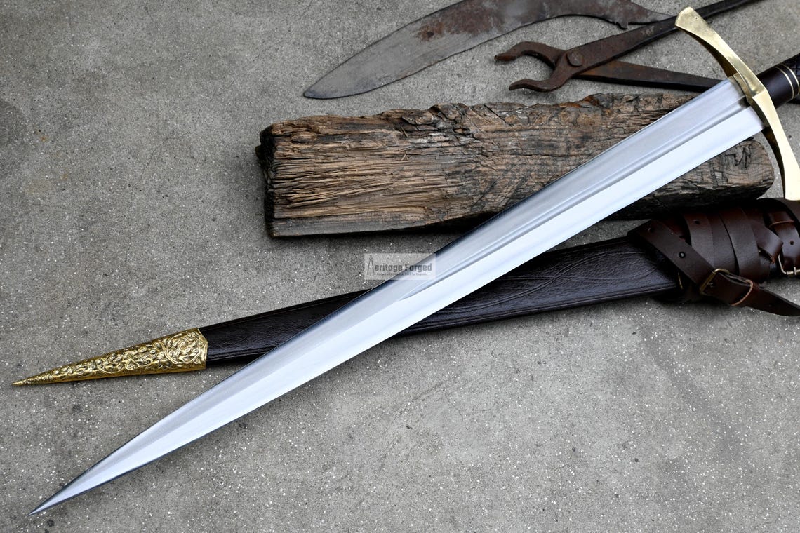 VIKING SWORD/27 Inches Long Blade Hand Forged Sword/leaf Spring of ...