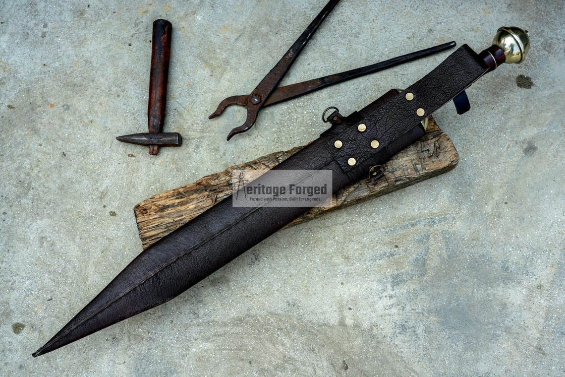 GLADIUS SWORD /21 Inches Long Blade Hand Forged Sword/ Gladius Sword ...