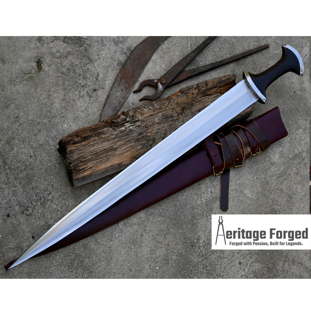 DEGEN SWORD/24 Inches Long Blade Hand Forged Sword/leaf Spring of Truck ...