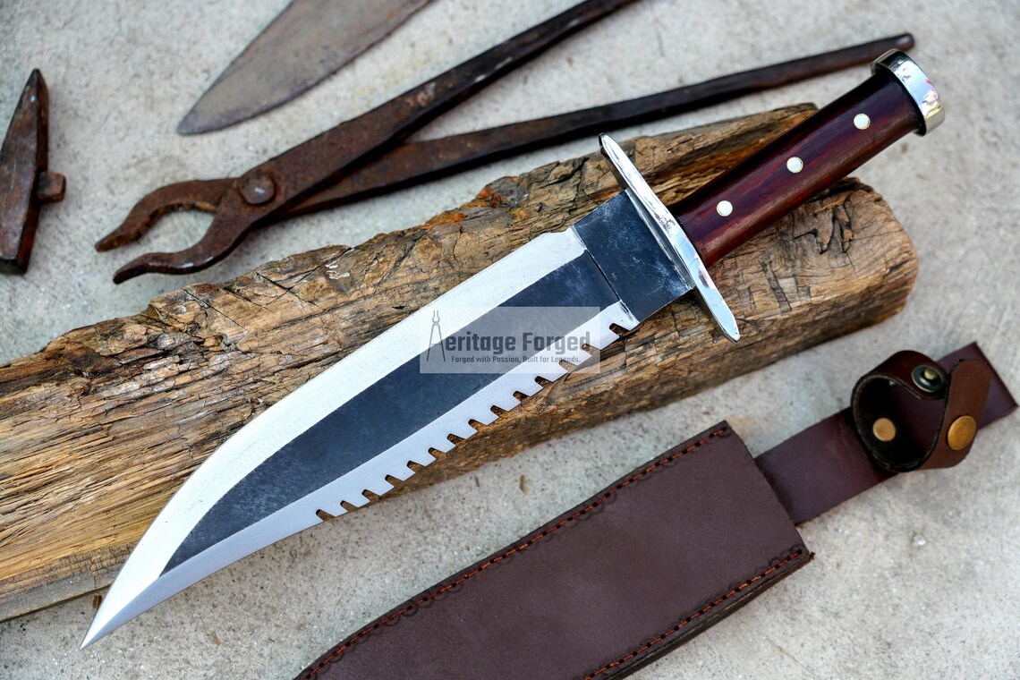 RAMBO PART II / 11 Inches Blade Rambo Knife/ Hand Forged Knife/made ...