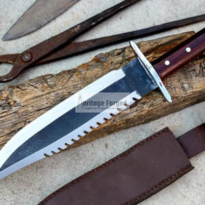 RAMBO PART II / 11 Inches Blade Rambo Knife/ Hand Forged Knife/made ...