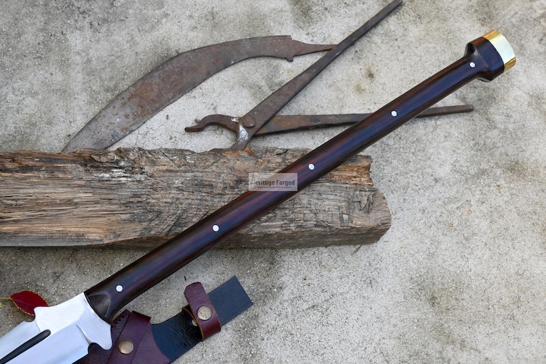 HUNTING SPEAR / Hand Forged Spear /9 Inches Long Blade Spear/ Throwing ...