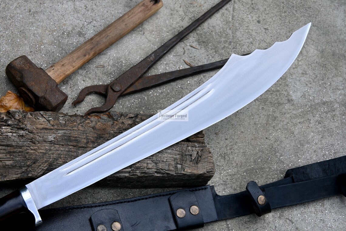 DAO MACHETE / Large Jungle Machete/20 Inches Long Blade Heavy Duties ...
