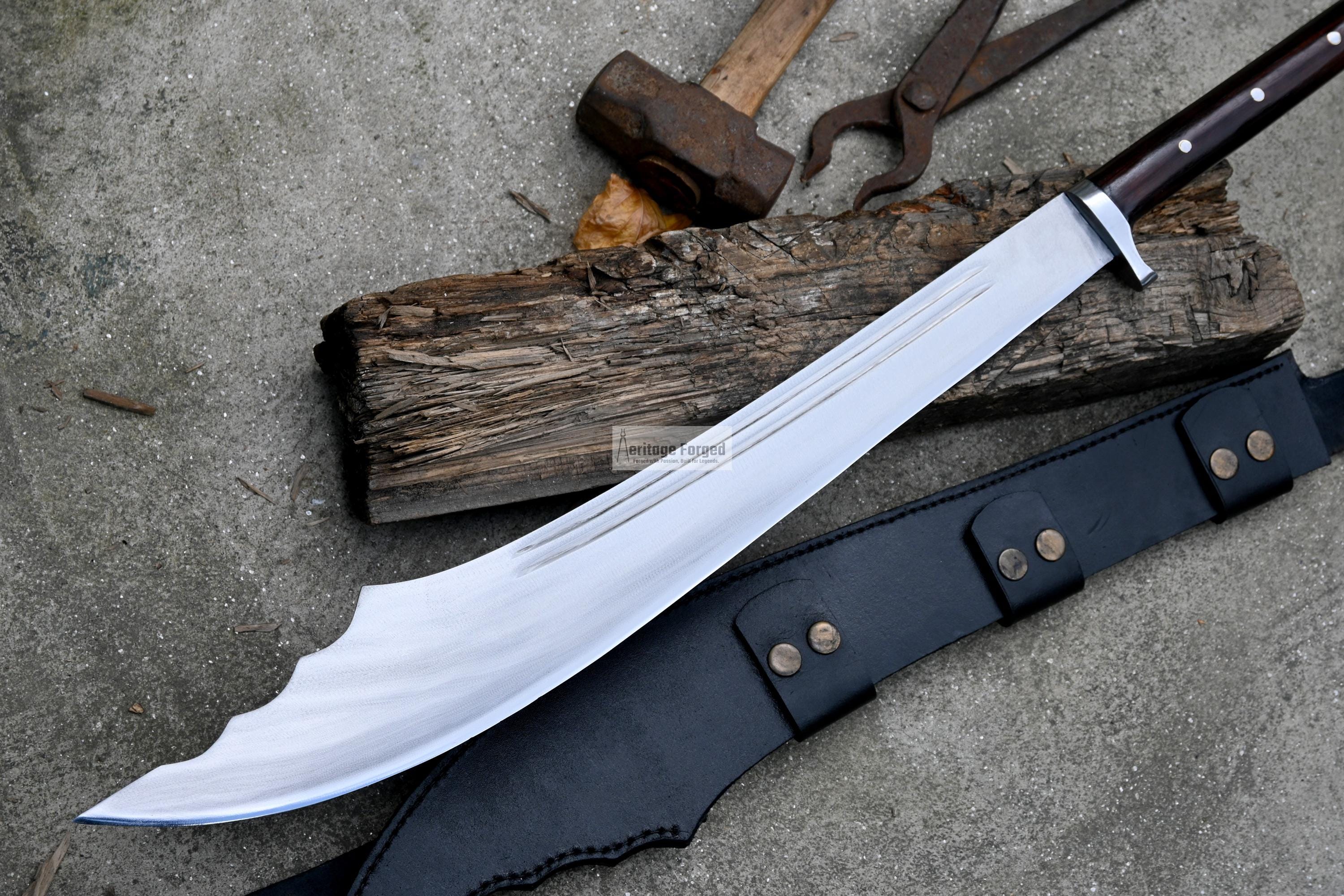 DAO MACHETE / Large Jungle Machete/20 Inches Long Blade Heavy Duties ...