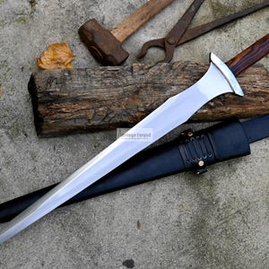 MINI ACHILLES SWORD/20 Inches Long Blade Hand Forged Sword/leaf Spring ...