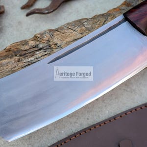 DOUBLE HANDED CHOPPER / Large Jungle Cleaver / 9 Inches Long Blade ...