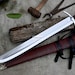 SINGLE EDGE SWORD/24 Inches Long Blade Hand Forged Sword/leaf Spring of ...