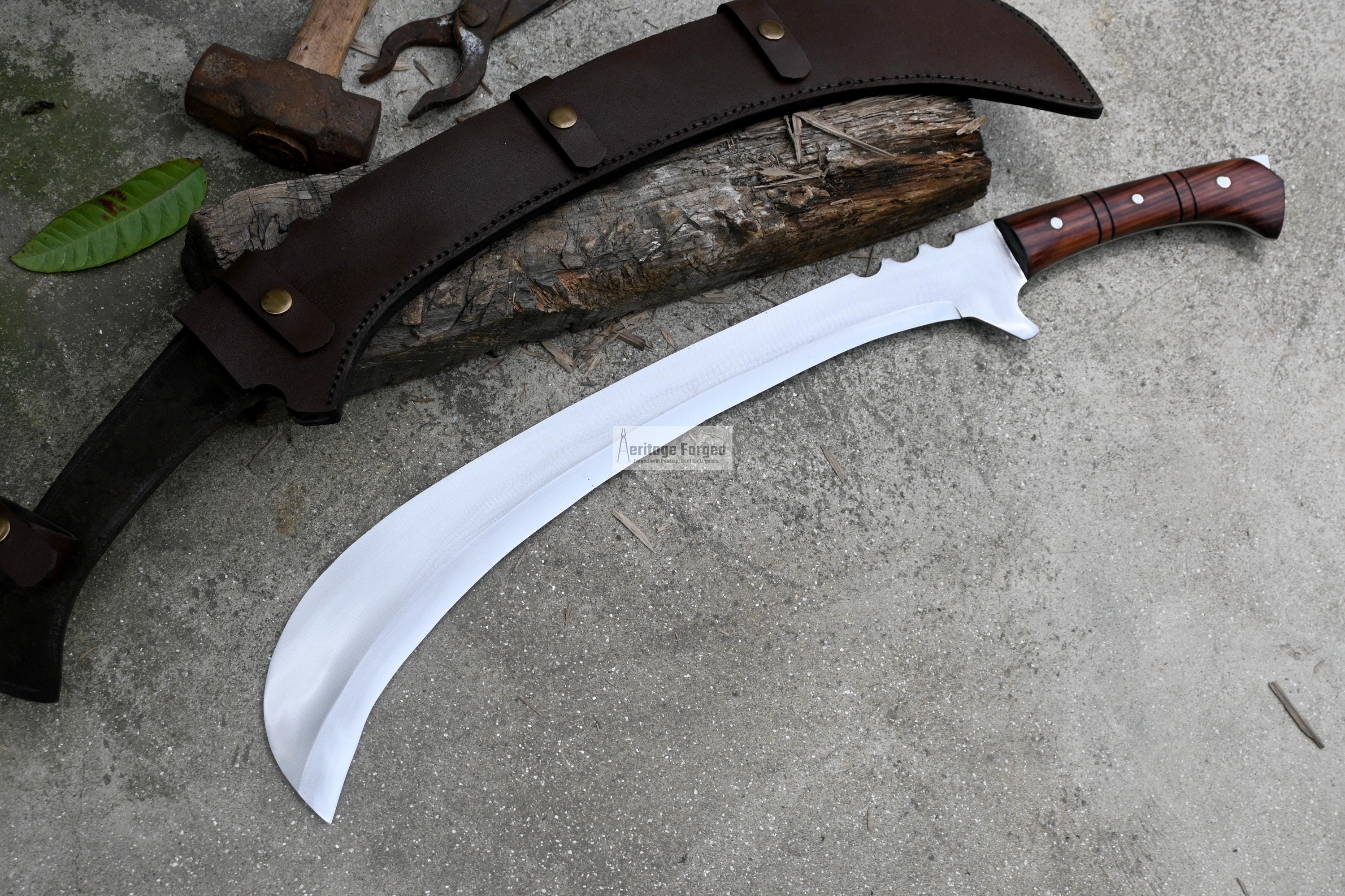 JUNGLE MACHETE / Large Jungle Machete/20 Inches Long Blade Heavy Duties ...