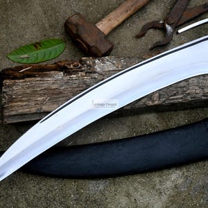 KORTADA MACHETE/21 Inches Long Blade Large Jungle Machete/ Real Working ...