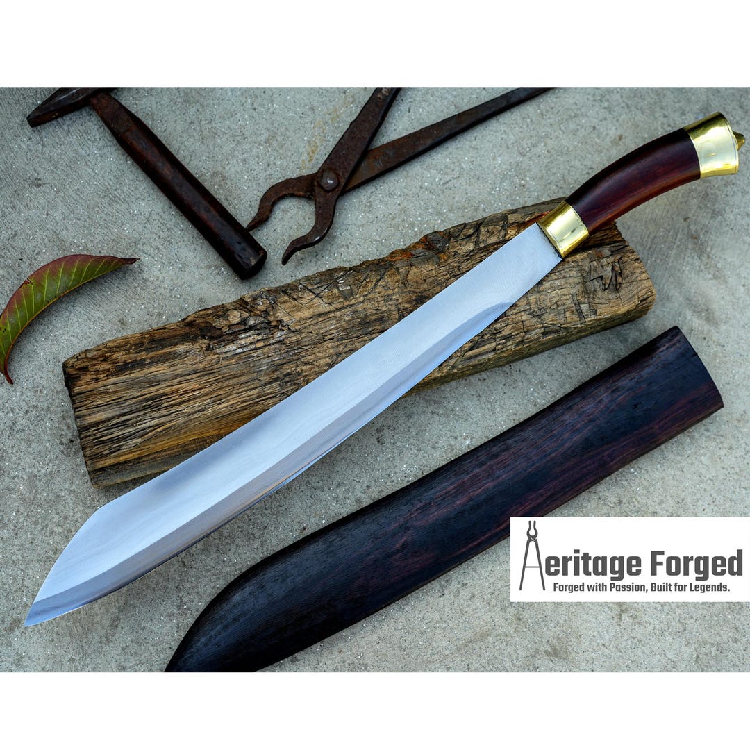 PARANG MACHETE / Large Jungle Machete/18 Inches Long Blade Heavy Duties ...