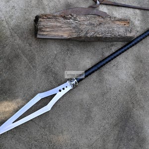 VIKING SPEAR / Hand Forged Spear /15inches Long Blade Spear/ Throwing ...