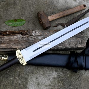 GLADIUS SWORD /20 Inches Long Blade Hand Forged Sword/ Gladius Machete ...