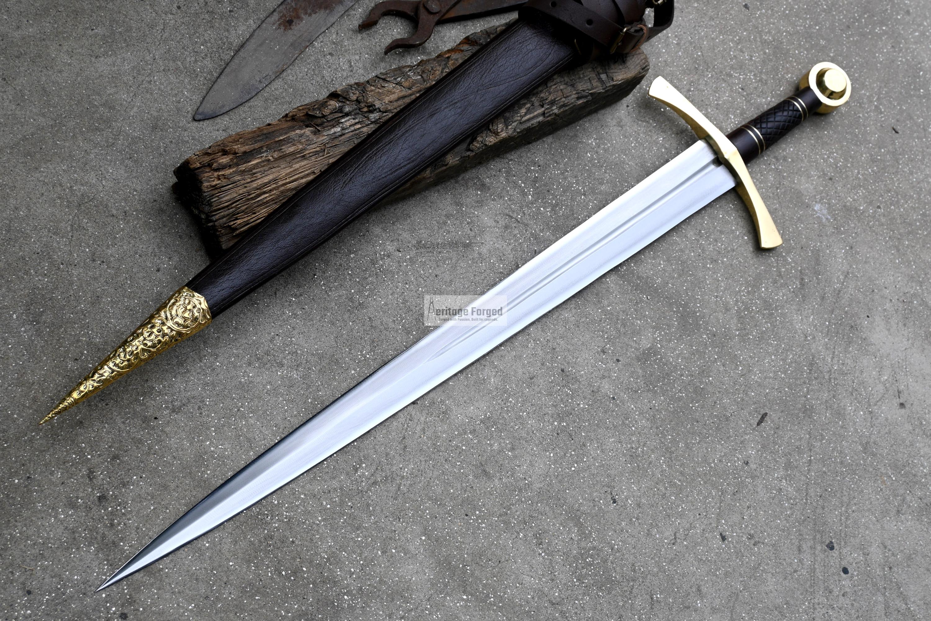 VIKING SWORD/27 Inches Long Blade Hand Forged Sword/leaf Spring of ...