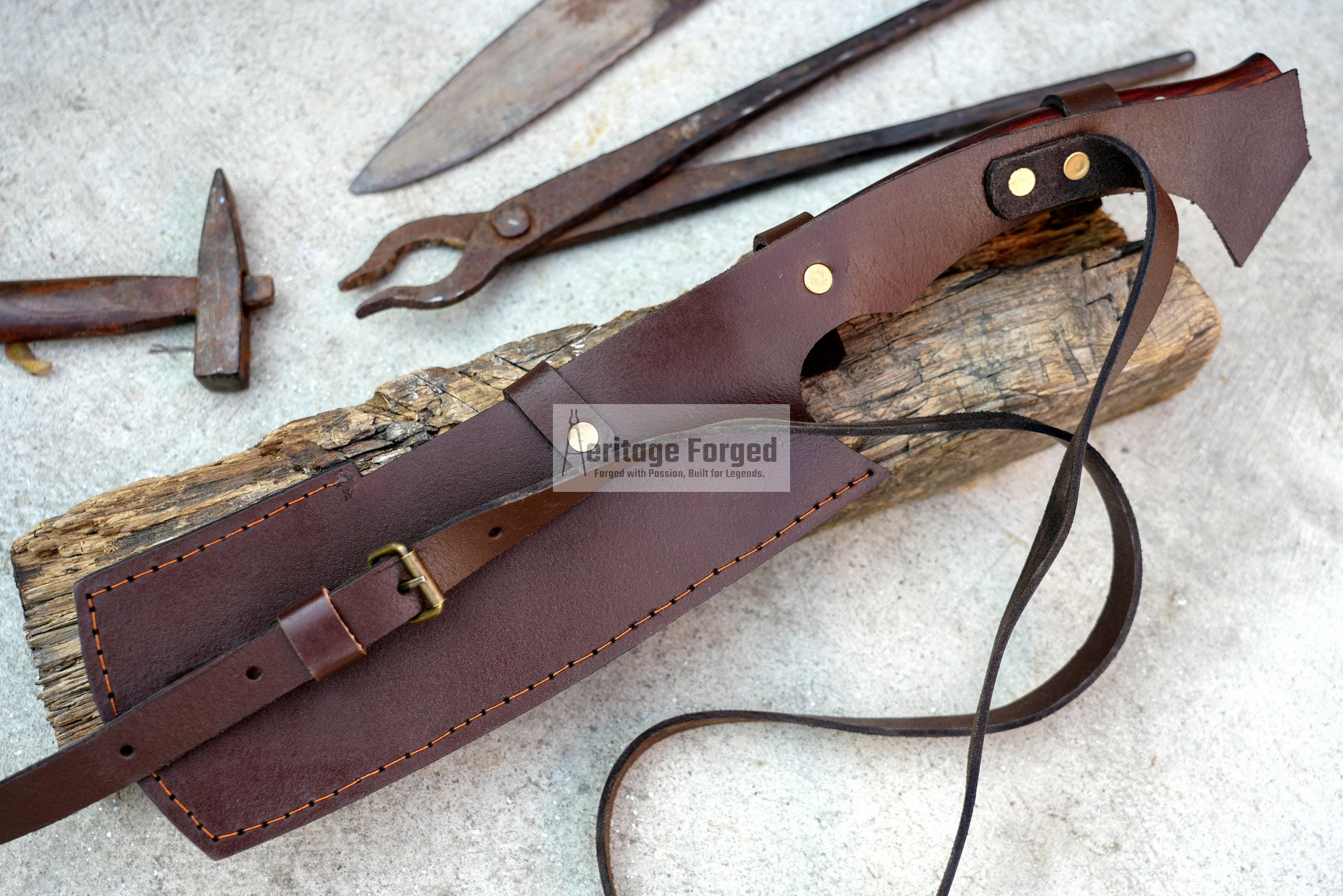 DOUBLE HANDED CHOPPER / Large Jungle Cleaver / 9 Inches Long Blade ...