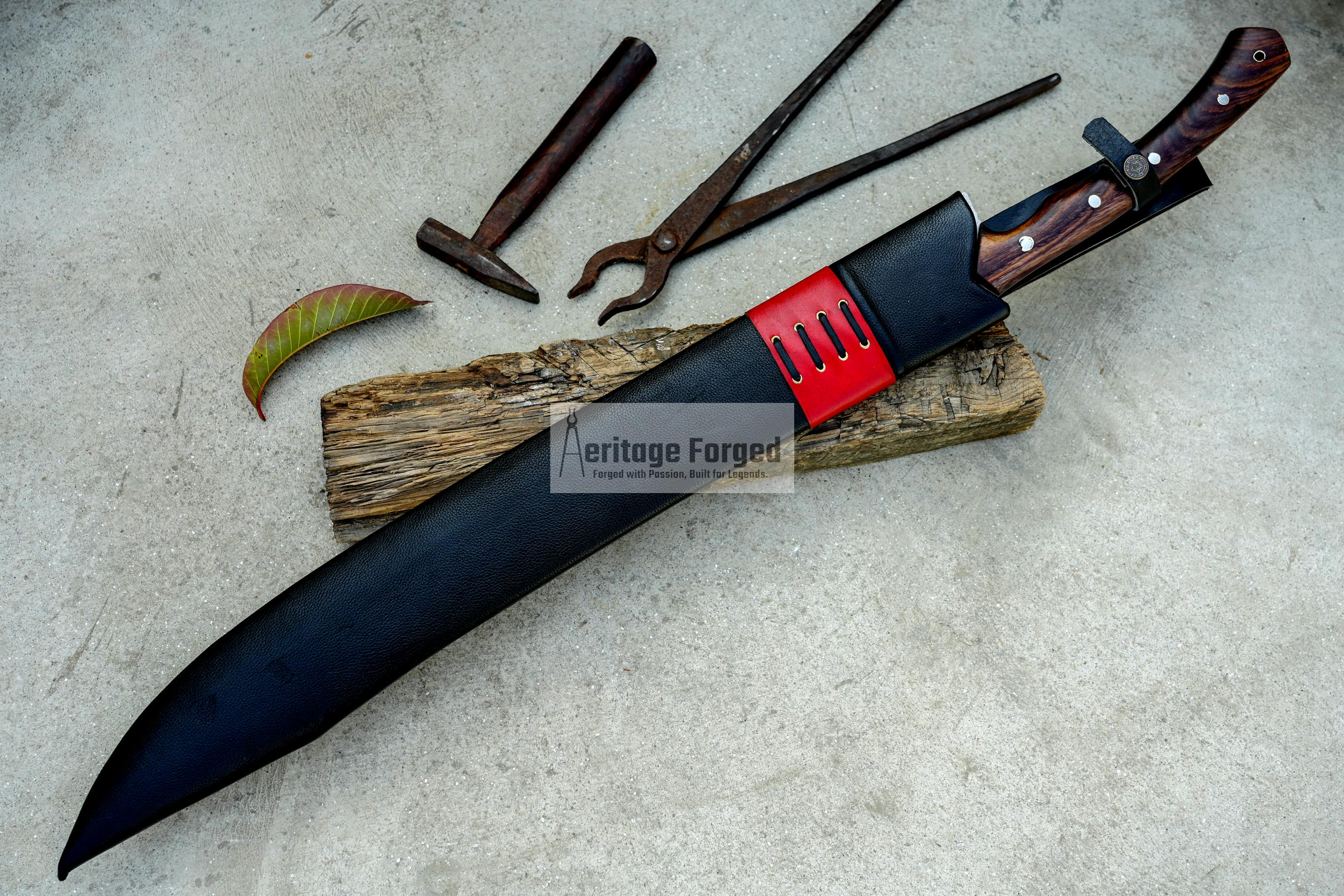 DAO MACHETE / Large Jungle Machete/24 Inches Long Blade Heavy Duties ...
