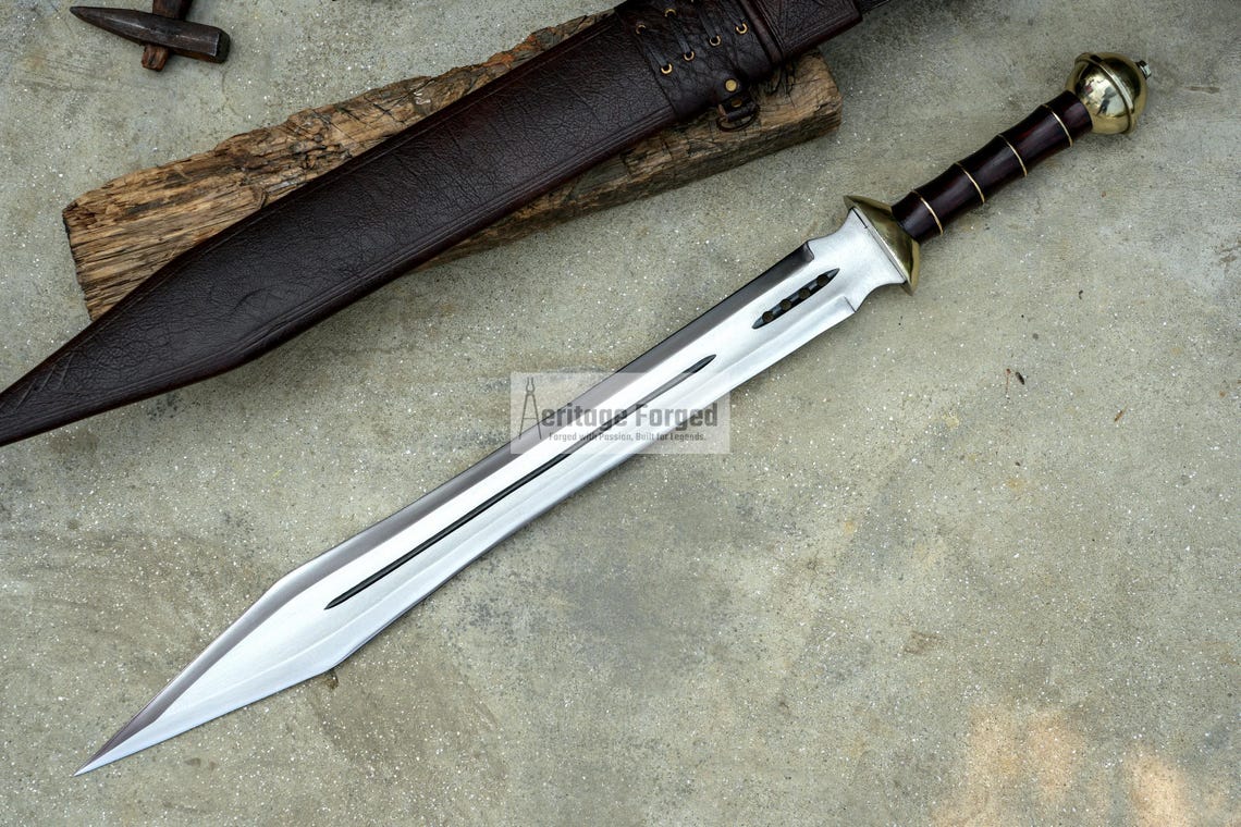 GLADIUS SWORD /21 Inches Long Blade Hand Forged Sword/ Gladius Sword ...