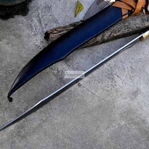 SCIMITAR SWORD/29 Inches Long Blade Hand Forged Sword/leaf Spring of ...