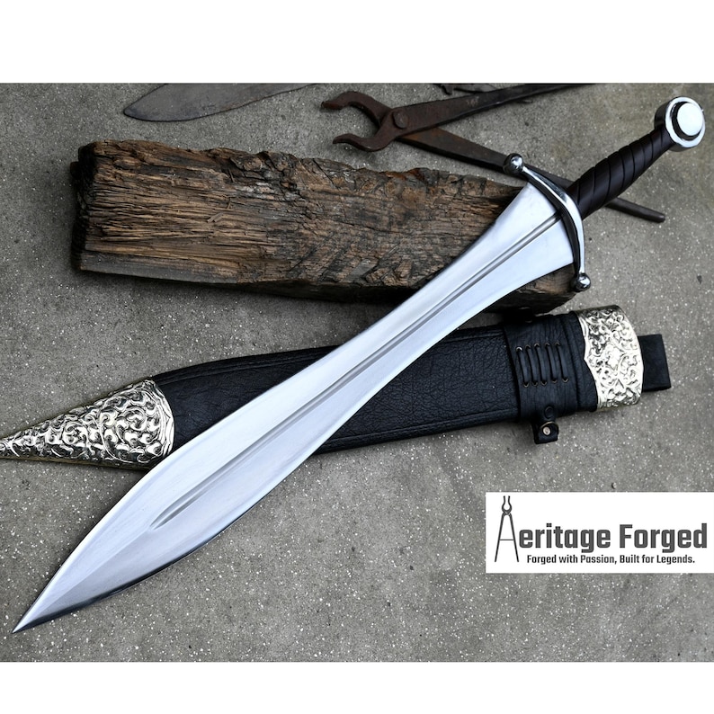 VIKING SWORD/24 Inches Long Blade Hand Forged Sword/leaf Spring of ...