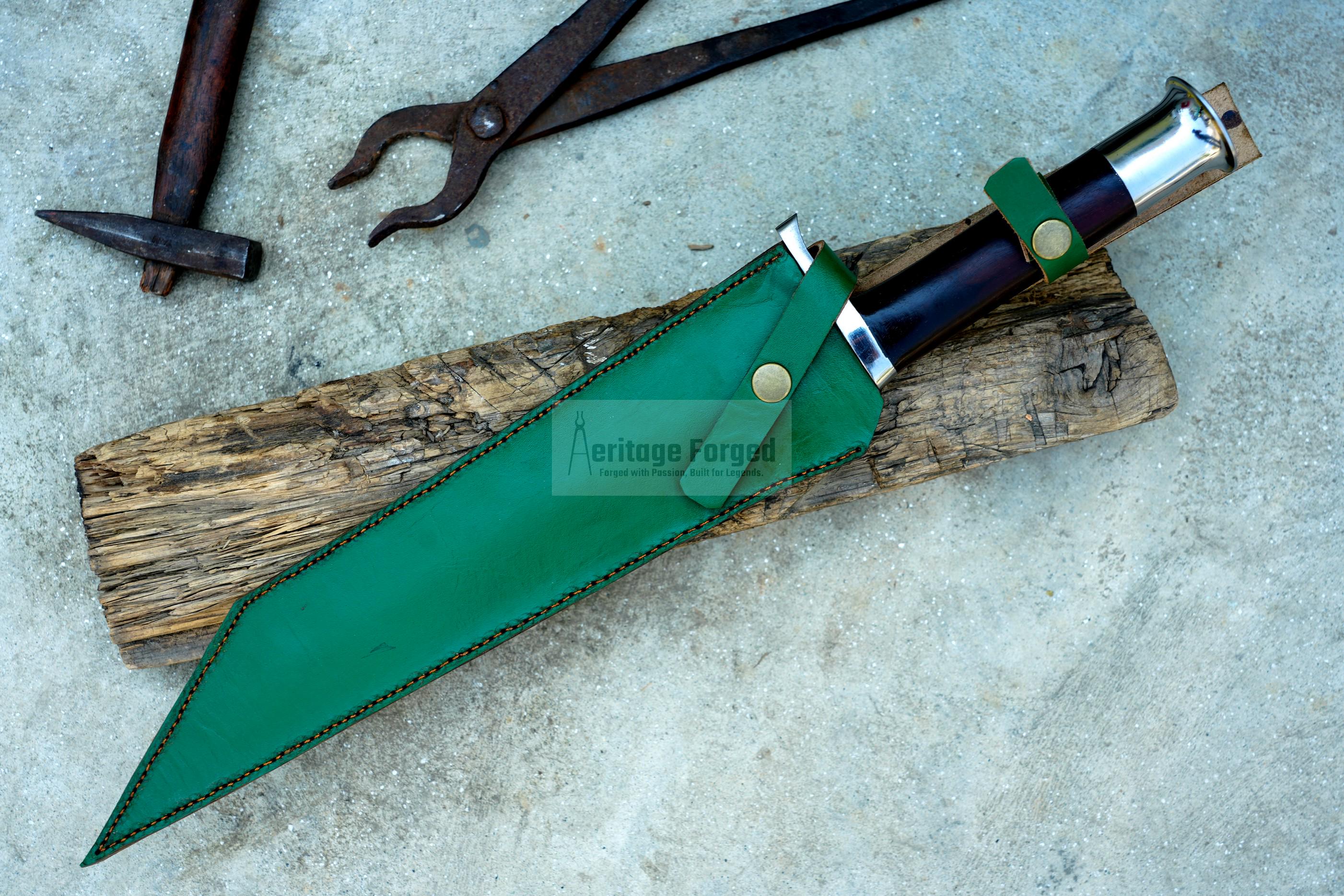 TANTO BOWIE /13 Inches Long Blade Hand Forged Tanto Knife/leaf Spring ...