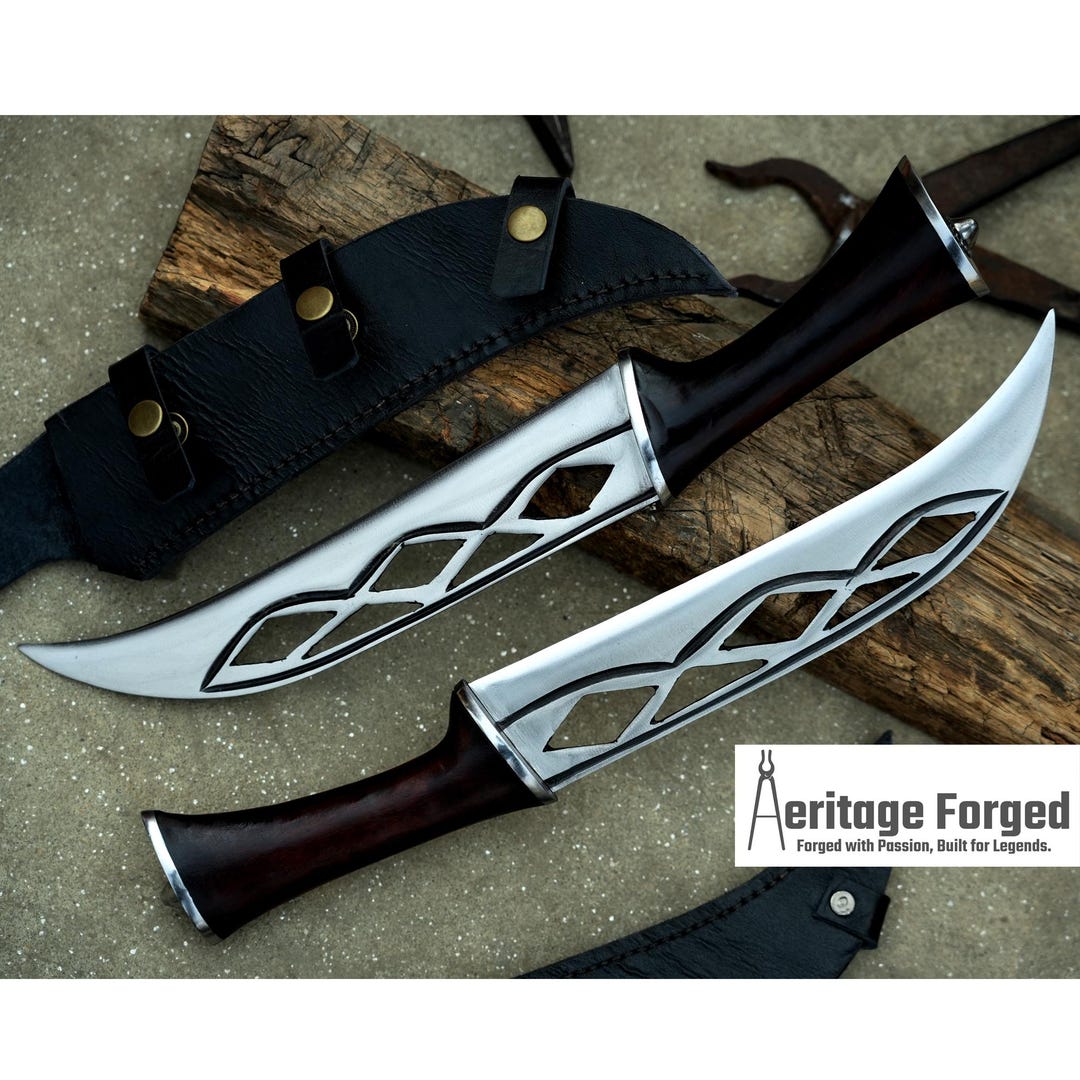 TAURIEL KNIVES / 10 Inches Long Blade Movie Knife / Hand Forged Knife ...