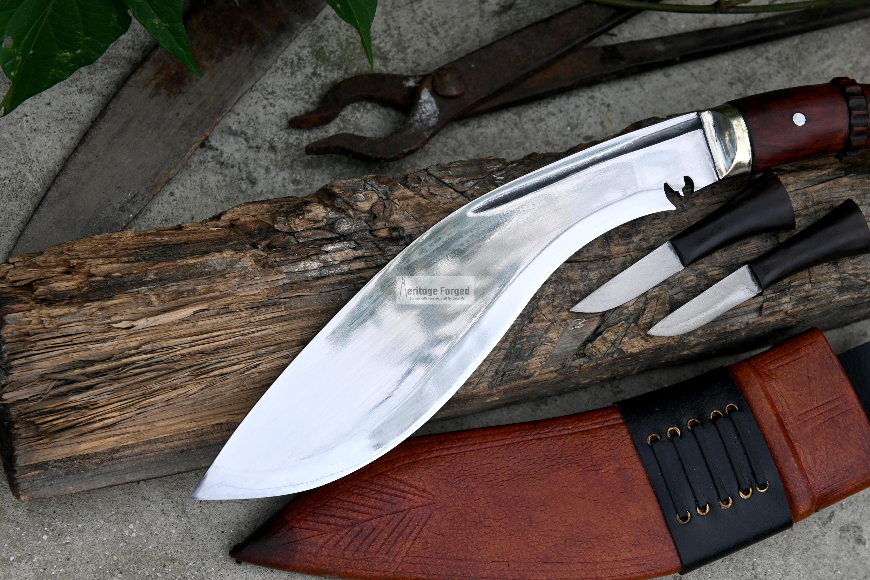 TRADITIONAL KHUKURI / Kukri Machete/ 10 Inches Long Blade Real Working ...