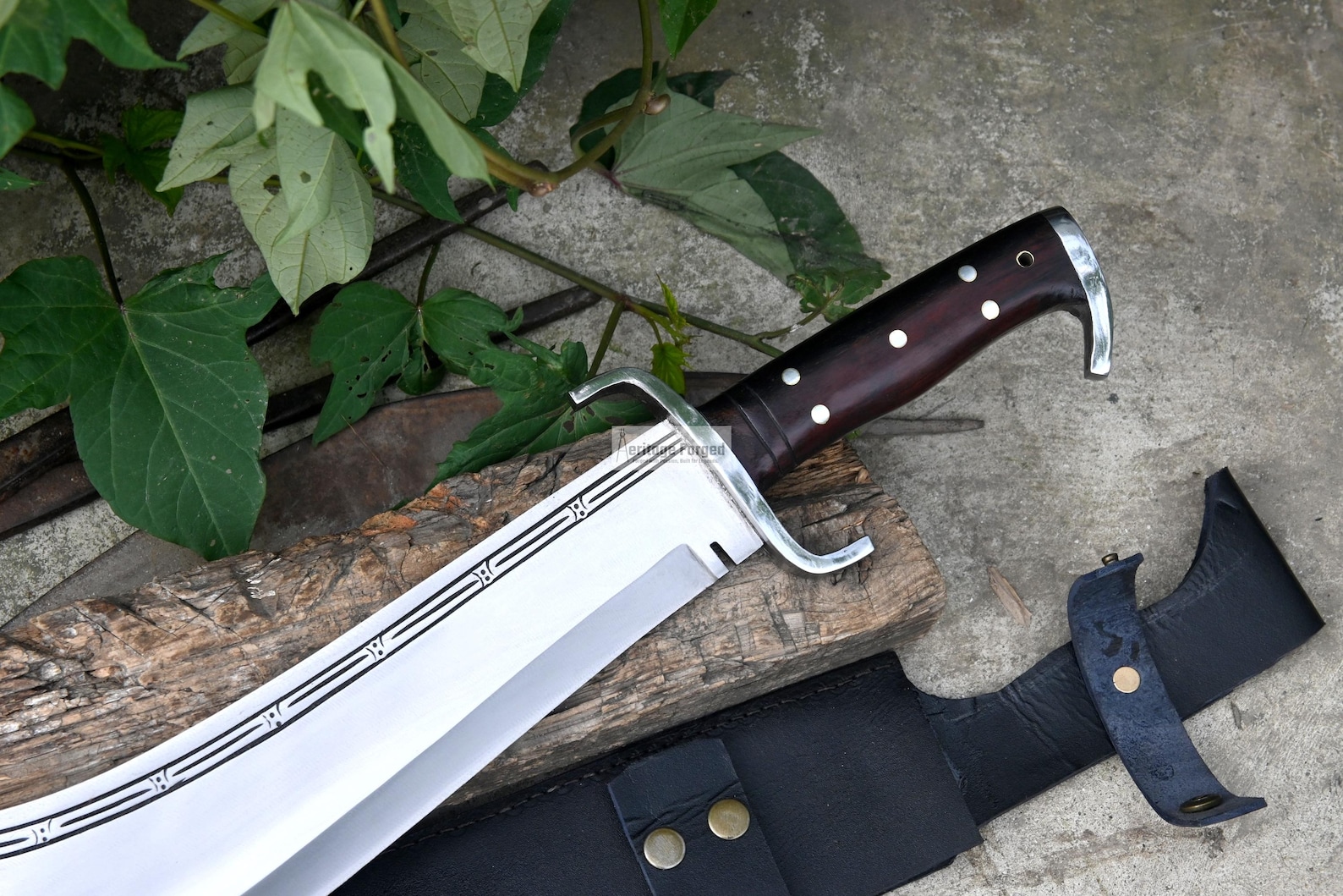DAO MACHETE / Large Jungle Machete/16 Inches Long Blade Heavy Duties ...