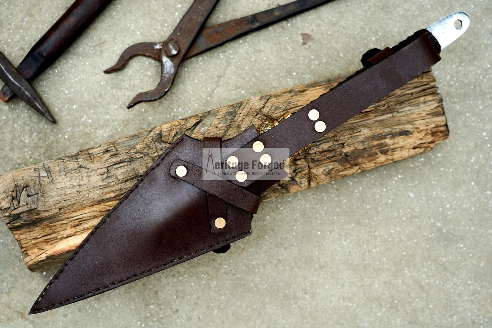 HUNTING SPEAR / Hand Forged Spear /short Handle Spear/ Throwing Spear ...