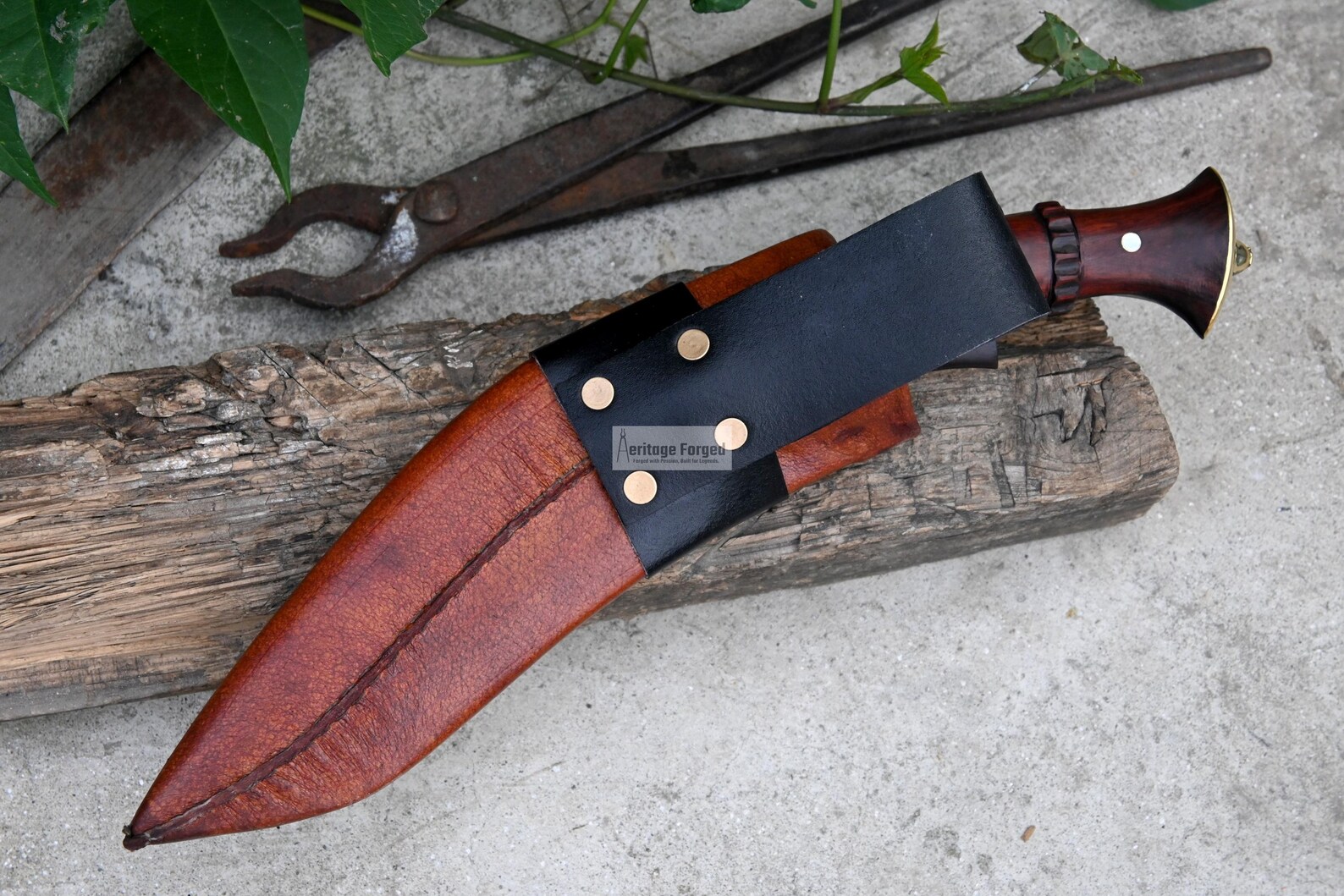 TRADITIONAL KHUKURI / Kukri Machete/ 10 Inches Long Blade Real Working ...