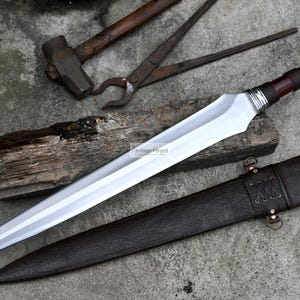 VIKING SWORD/20 Inches Long Blade Hand Forged Sword/leaf Spring of ...