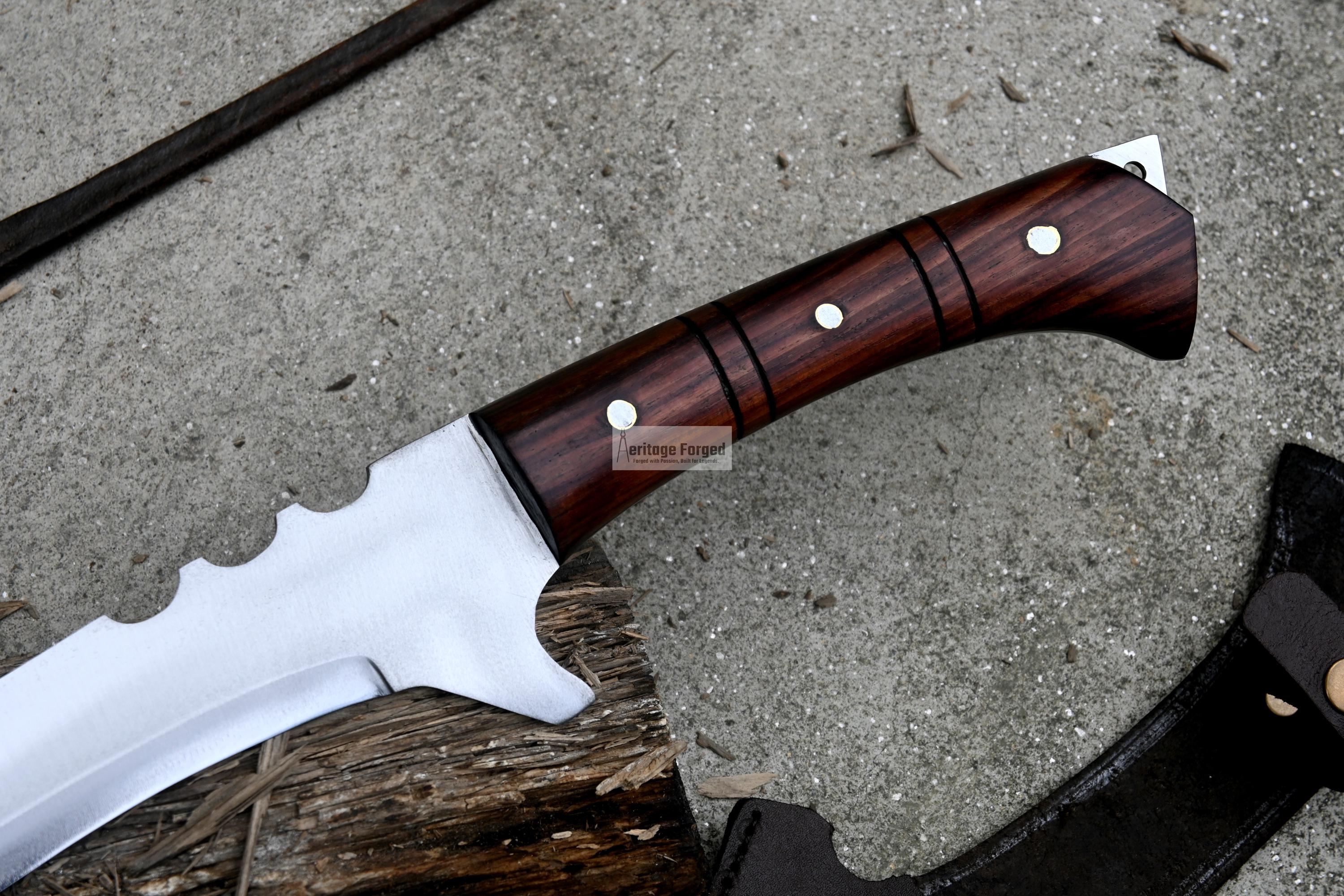 JUNGLE MACHETE / Large Jungle Machete/20 Inches Long Blade Heavy Duties ...