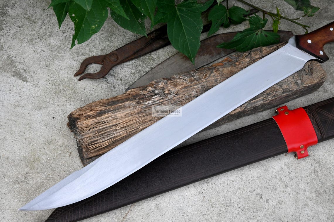 SPARTAN MACHETE / Large Jungle Machete/21 Inches Long Blade Heavy ...