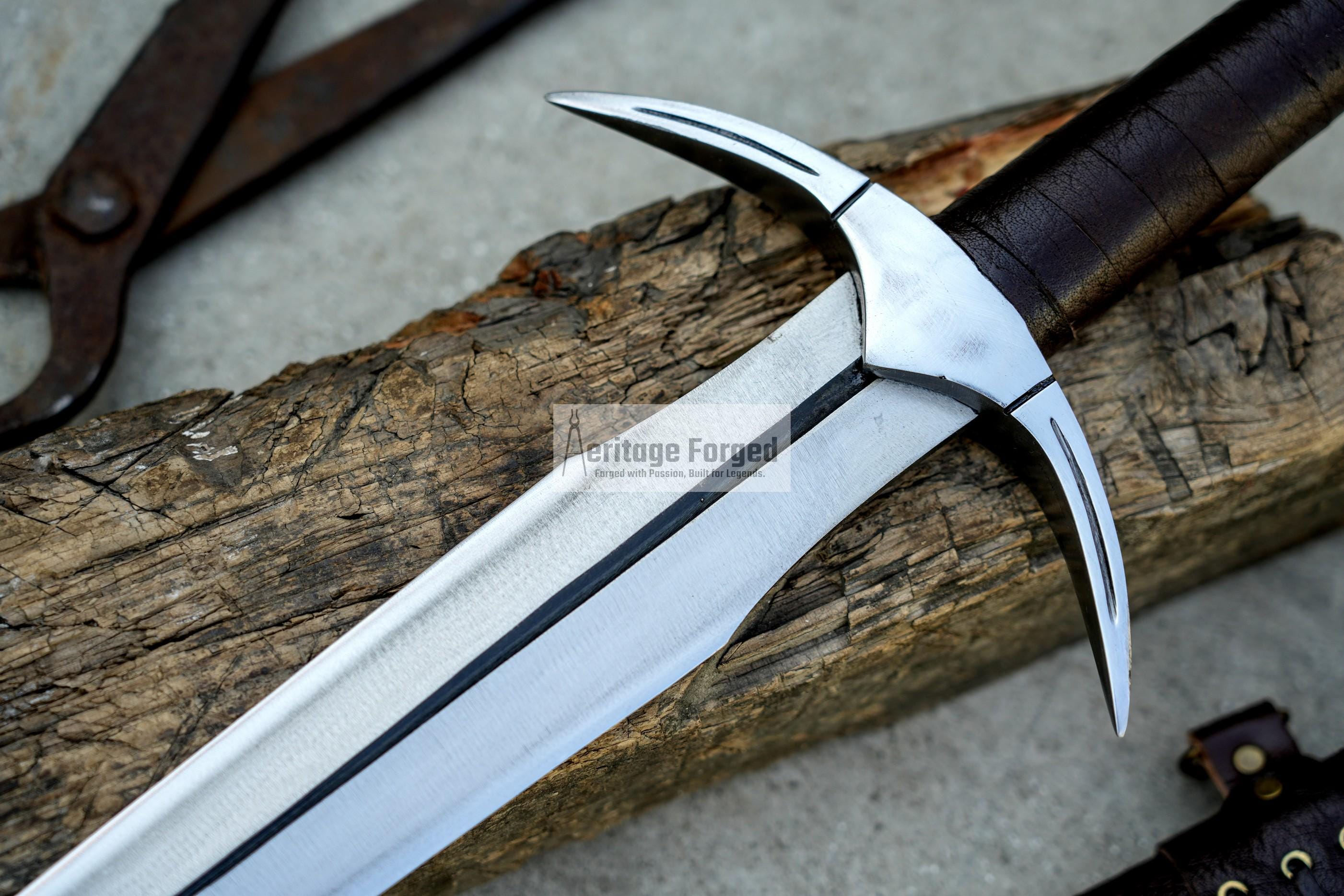 VIKING DAGGER/16 Inches Long Blade Hand Forged Dagger/leaf Spring of ...