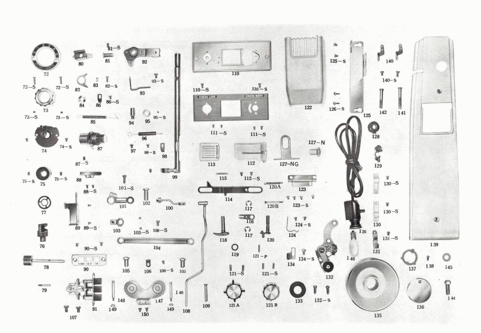Deluxe Dressmaker SWA 2000 Sewing Machine Manual Instructions PDF ...
