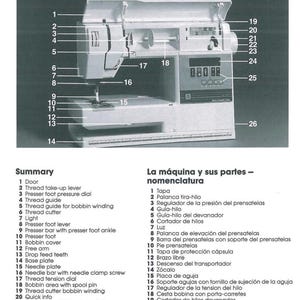 Husqvarna Viking 350 Sewing Machine Manual PDF Digital Download - Etsy