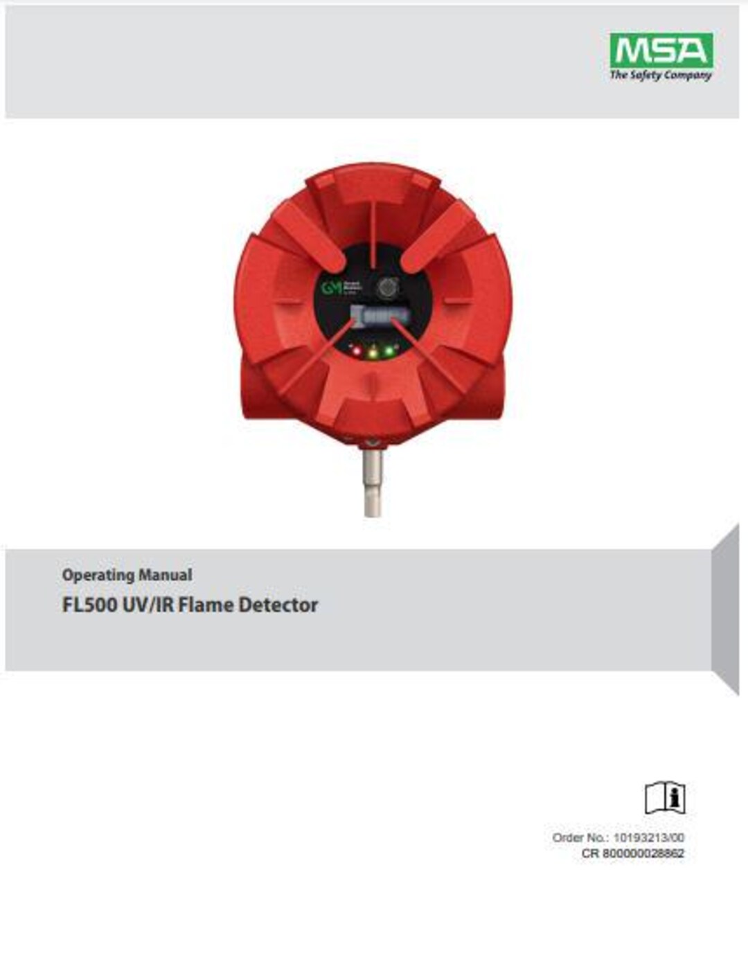 MSA FL500 UV IR Flame Detector Operating Manual - Etsy