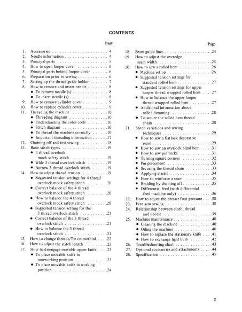 Singer Merritt Lock 14 U 44 Sewing Machine User Manual (digital ...