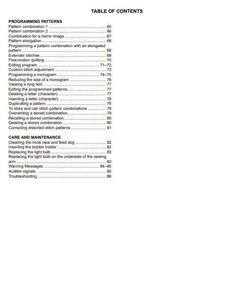 Janome MC4900QC Sewing Machine Manual PDF – Threading, Setup ...