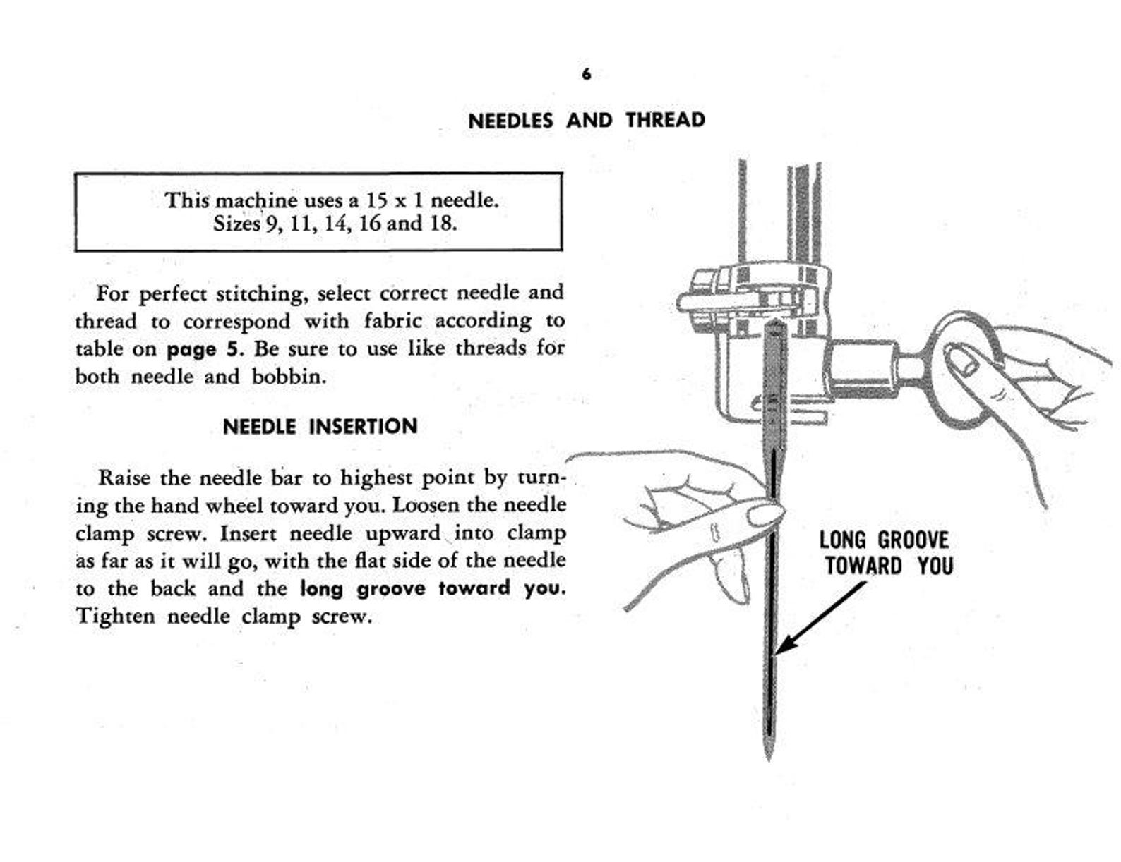 Singer Sewing Machine 401A User Manual Singer User Manual Singer User ...